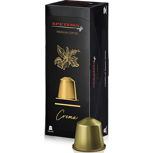 SPETEMA Crema Nespresso capsules Cube box of 10 pcs