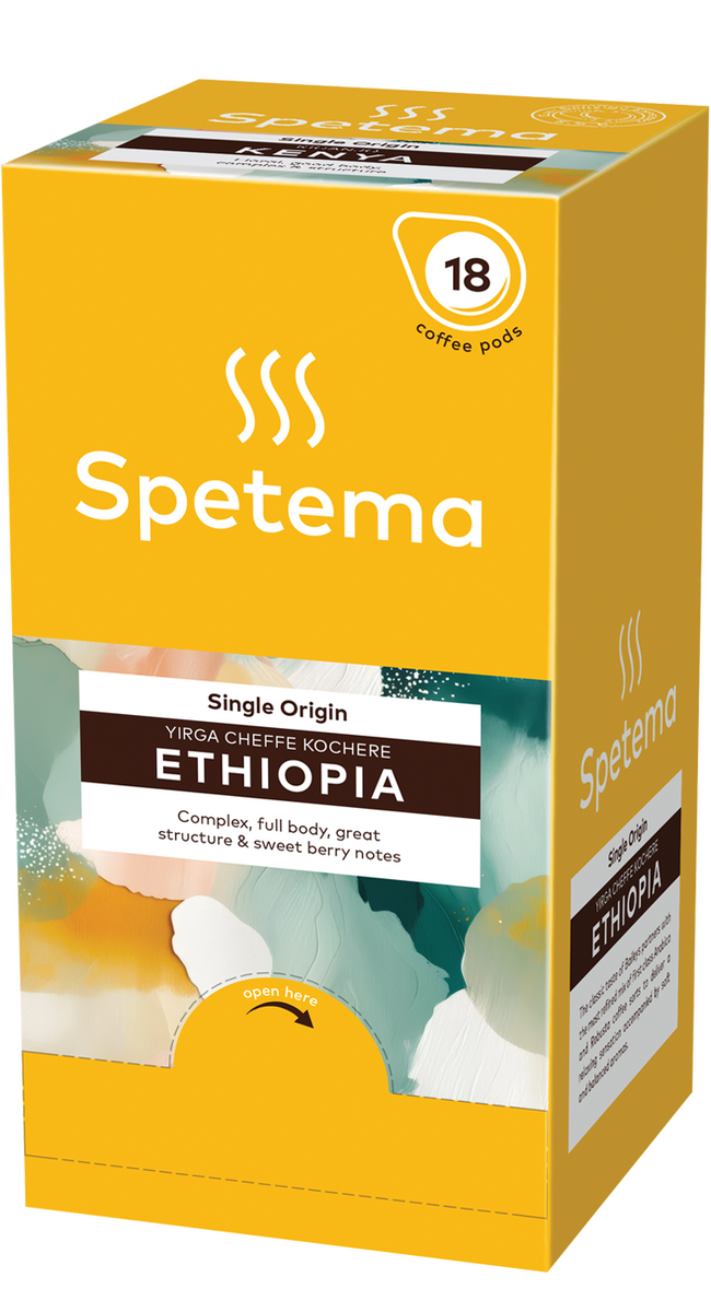 SPETEMA Single Origin ETHIOPIA POD 18 бр в кутия